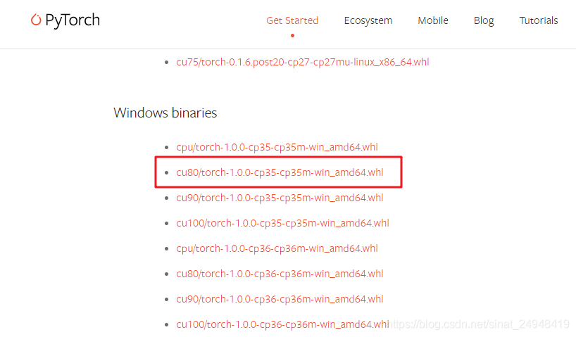 win10使用pip安装pytorch-gpu_使用pip命令下载gpu训练模型组件-CSDN博客