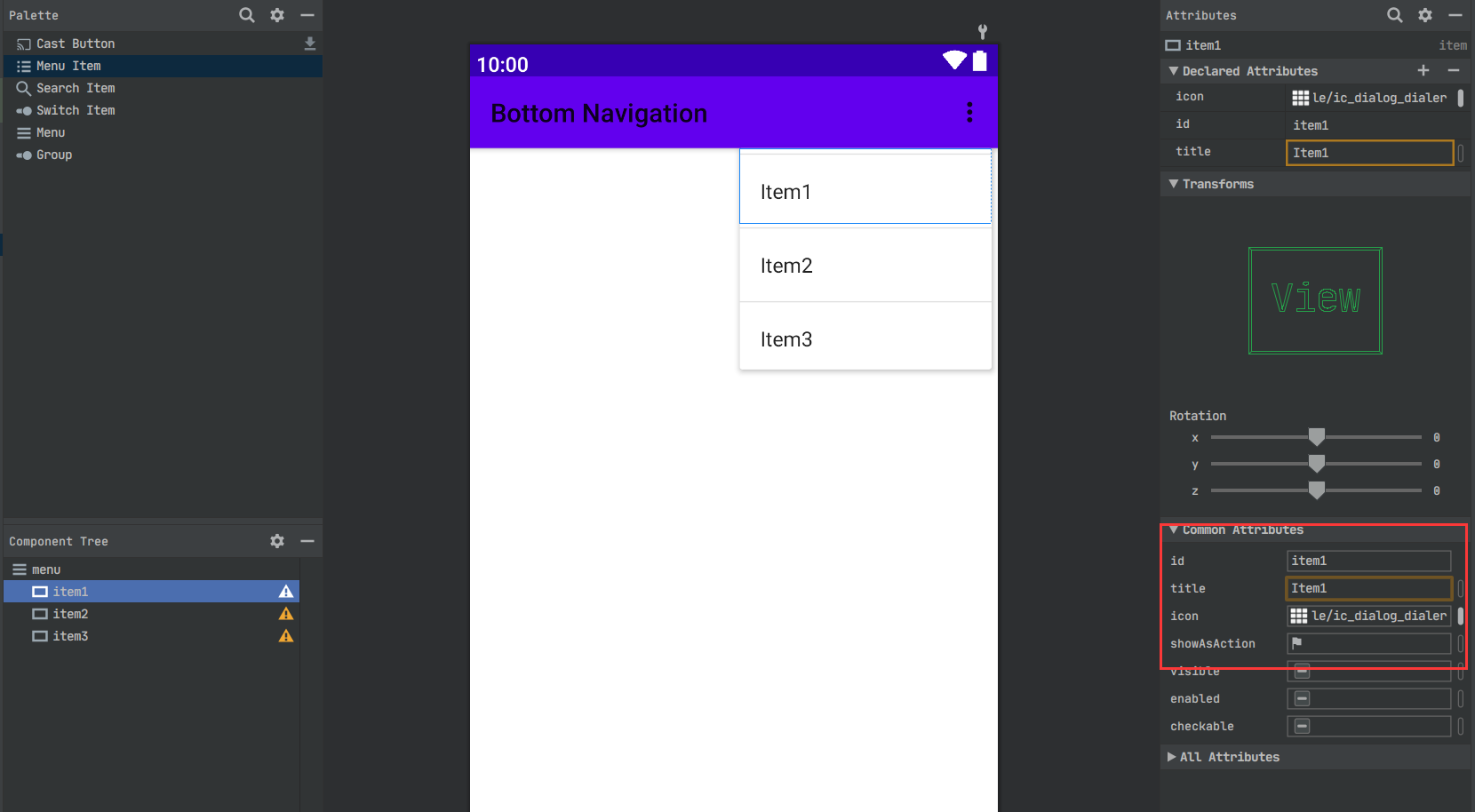 Android 底部导航栏+页面切换_android切换displaysize和navigationbar的切换-CSDN博客