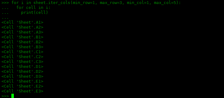 openpyxl 操作 Excel表的格基本用法_sheet.cell-CSDN博客