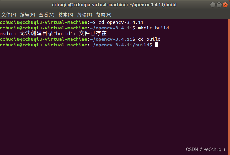 Ubuntu下opencv的安装及使用_ubuntu opencv安装好的库-CSDN博客