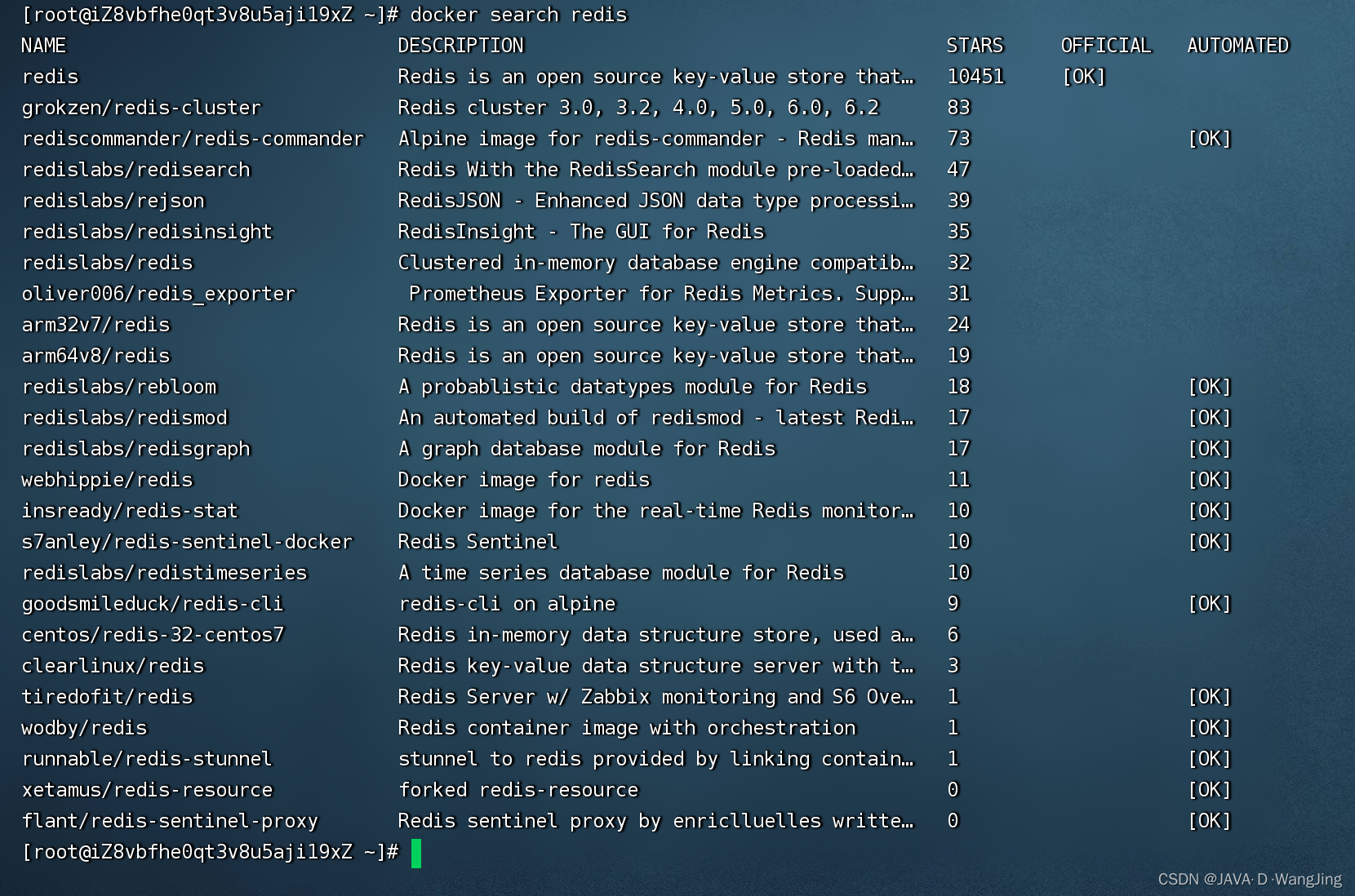 Docker 下 Redis 安装_docker run -itd --name redis -p 6379:6379 redis:al-CSDN博客