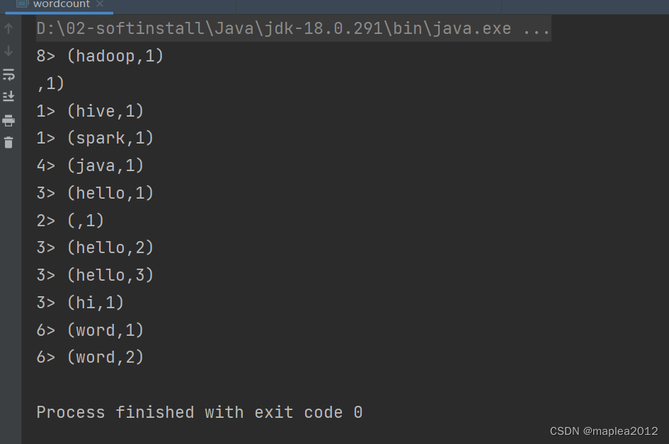 Flink入门之wordcount一flink Wordcount代码 Csdn博客