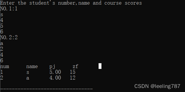 用文件统计成绩的总分和平均分devc语言读取文档中的数据计算每个学生总分、平均、及计算每一科目平均 中的 其中 Csdn博客