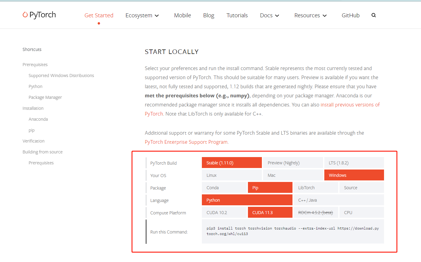 【pytorch笔记】（一）安装_pip3 install torch torchvision torchaudio-CSDN博客