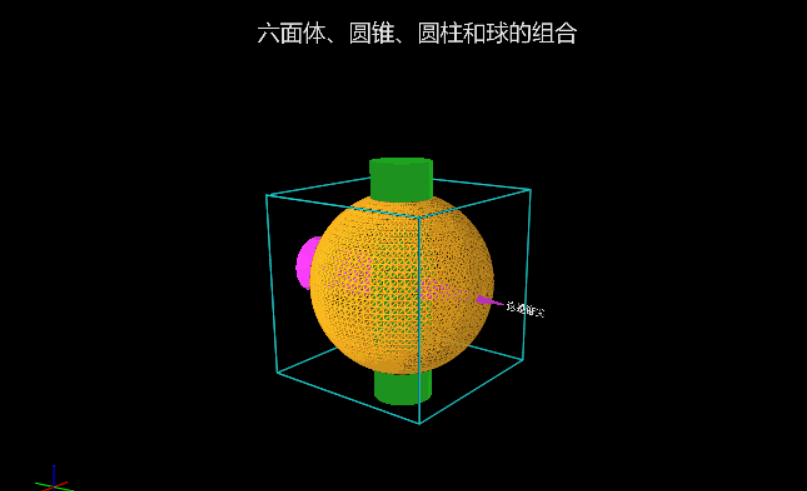 Python:利用python编程实现三维图像绘制展示六面体旋转、三维球柱状体、下雪场景等python 旋转六面体 Csdn博客