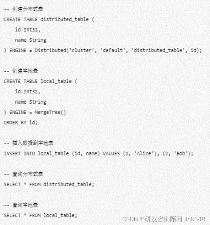 ClickHouse分布式查询和分布式表_clickhouse分布式表查询-CSDN博客