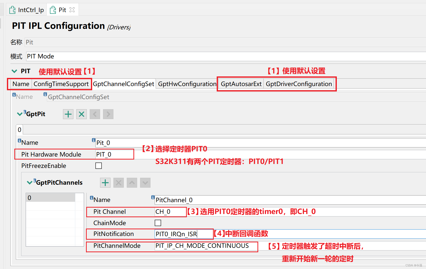 【S32DS系列】S32K311的PIT定时器模块/IntCtrl_Ip中断管理组件---学习记录_s32d lpit-CSDN博客