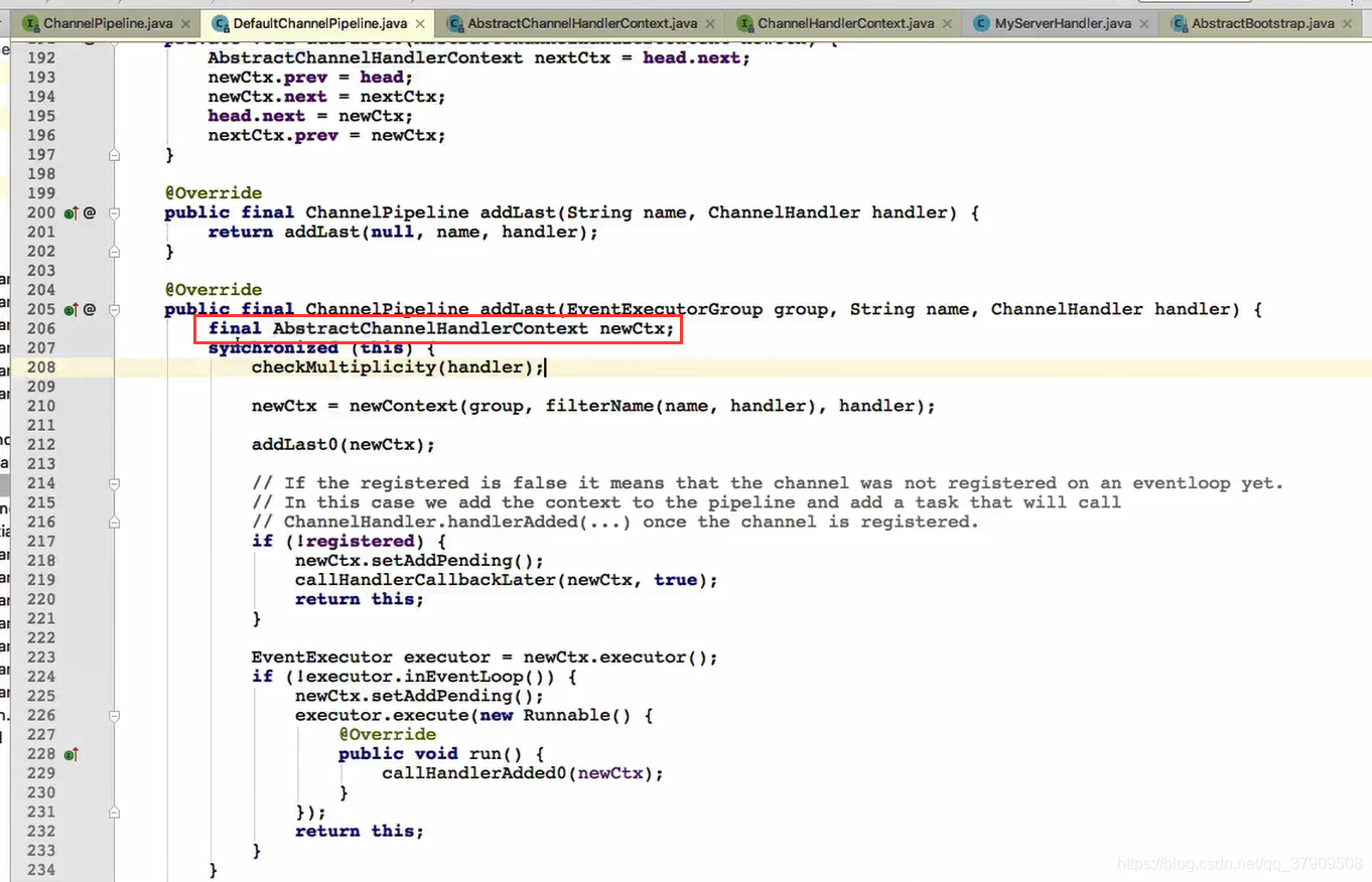 Netty的深入浅出--59.ChannelHandlerContext、channel、channelHandler、pipeline四大组件分析_netty客户端连接应该缓存 ...