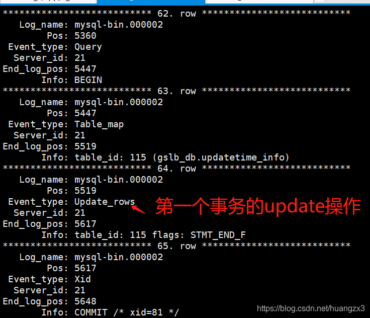 mysql的binlog在row模式下多事务update同个记录设同值仅单事务记录日志_mysql 多次update只有一条binlog-CSDN博客