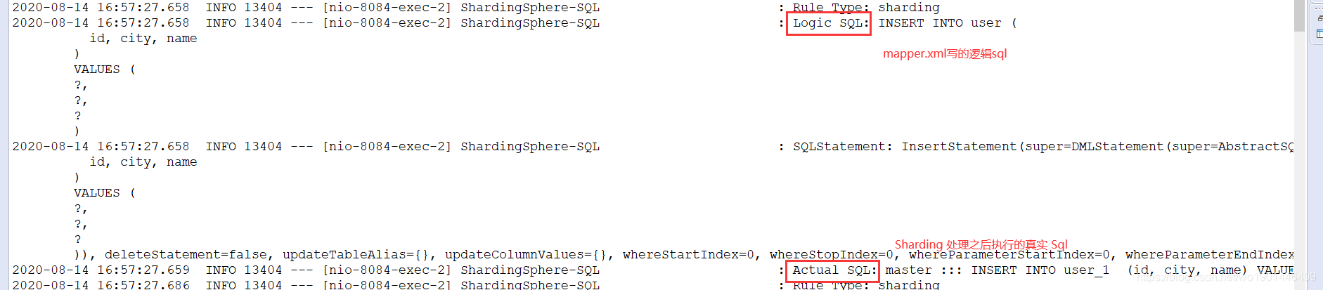 Sharding-jdbc+spring boot 2.X+mybatis项目实战 （Sharding-jdbc分表利器 轻松搞定）_shardingjdbc springboot ...