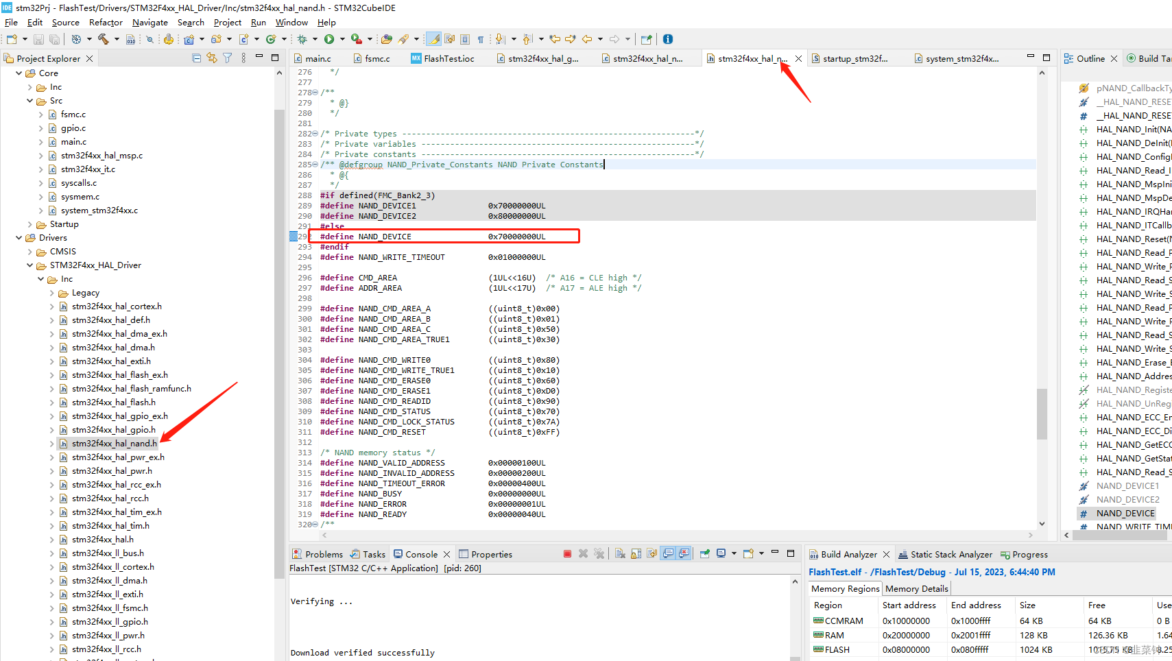stm32读写nand flash_stm32 nandflash读写-CSDN博客