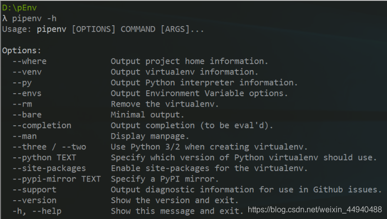 11.Python常用第三方库—pipenv库的使用_pipenv shell命令的作用是什么-CSDN博客