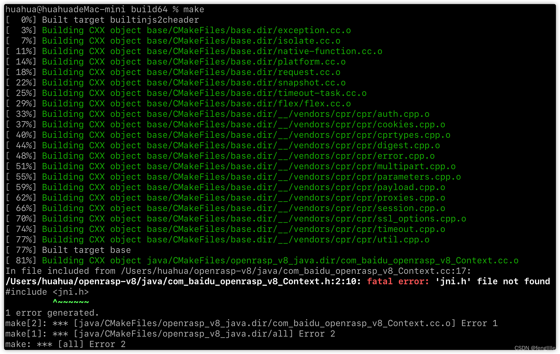 openrasp-v8 Java macOS环境编译_openrasp编译-CSDN博客
