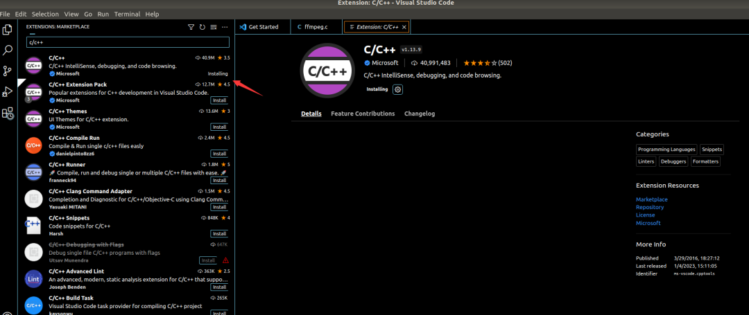 最新版本ffmpeg源码安装+vscode开发环境搭建！-CSDN博客