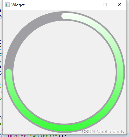 QT绘制圆形进度条-CSDN博客