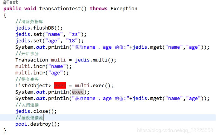 Redis(3) Java jedis操作Redis_jedispool 全清空 方法-CSDN博客