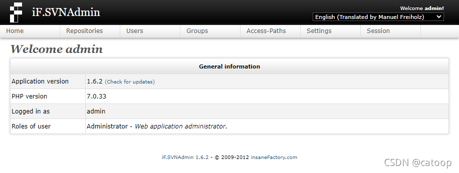 docker-compose 之 svn-server_svn_catoop-魔乐社区