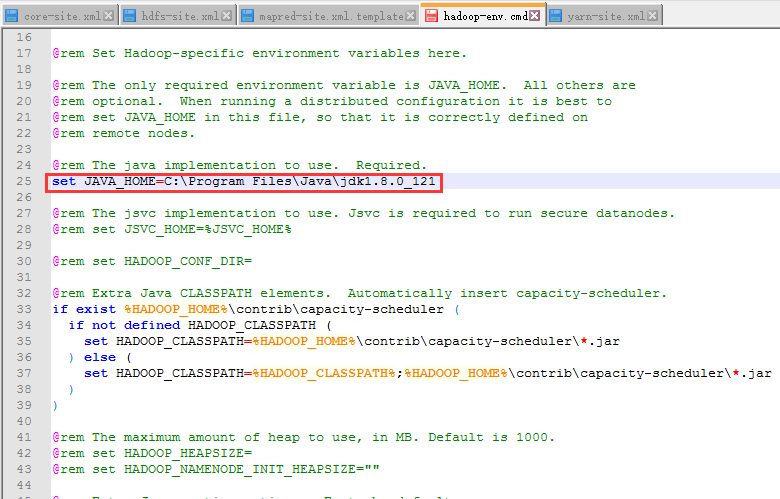 Hadoop 找不到 JAVA_HOME 环境变量无法启动问题解决_hadoop-env.cmd打不开-CSDN博客