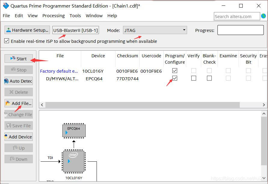 Intel（Altera）FPGA的SOF转JIC文件和下载详细教程_fpga jic下载-CSDN博客