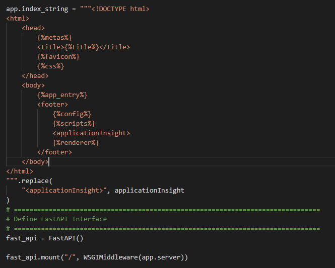 azure web应用部署_如何在Azure Web应用程序中托管Python Dash Fastapi-CSDN博客