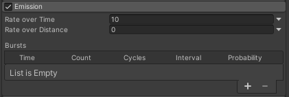 详解Unity中的粒子系统Particle System (三)_rate over time-CSDN博客