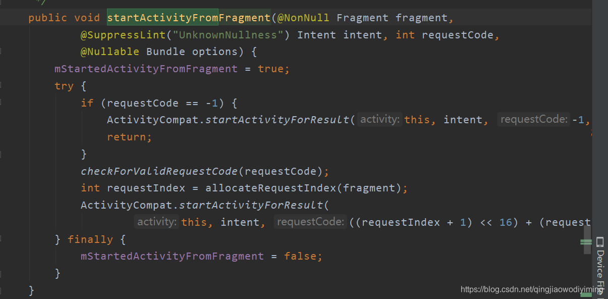 activity和fragment中startactivityforresult方法的区别_在 fragment中startacitivity-CSDN博客