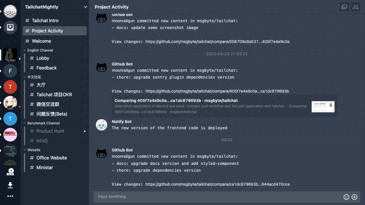 GitHub重磅推荐！基于React + Typescript 现代即时通讯应用 Tailchat_github chat前端-CSDN博客