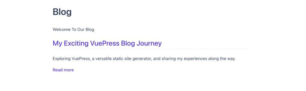 如何使用VuePress搭建一个文档网站或者博客-CSDN博客