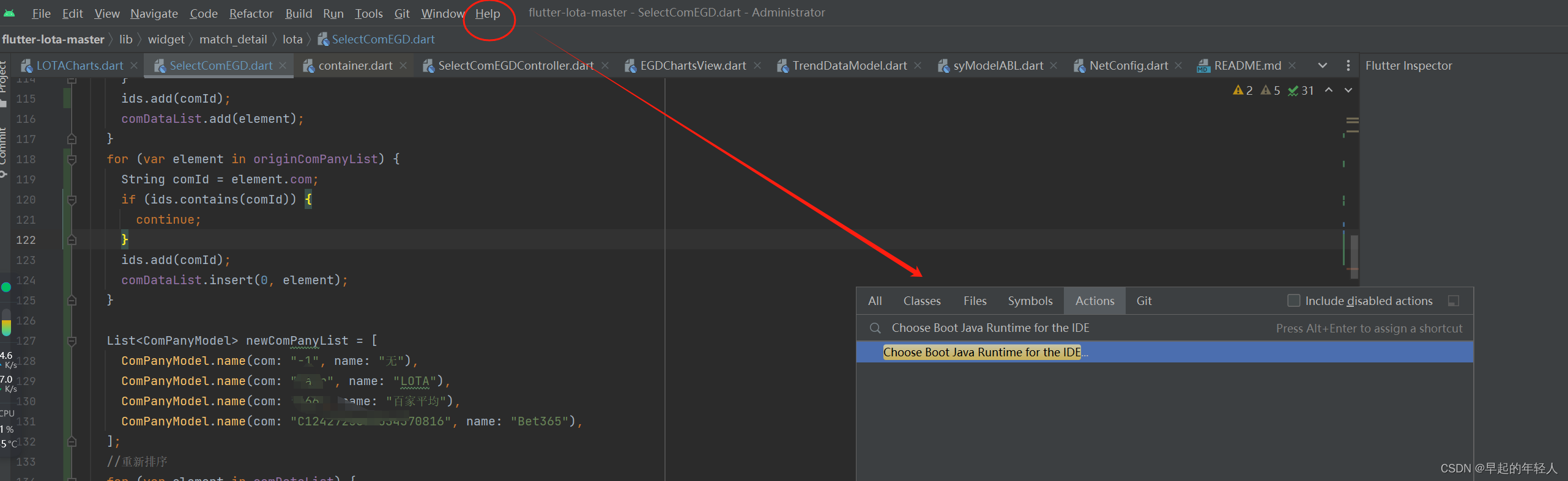 Flutter Inspector 视图调试工具突然不能用了_jcef is not supported in this env or failed to ini-CSDN博客