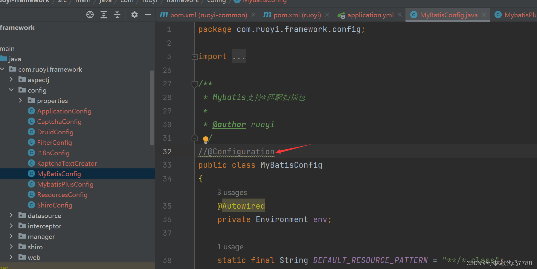 如何将项目中mybatis转mybatis-plus，共用【以若依为例】_mybatis项目改为mybatisplus-CSDN博客