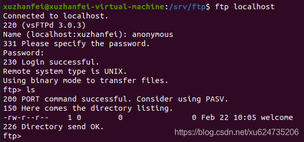 ubuntu搭建vsftpd服务器_ubuntu vsftpd-CSDN博客