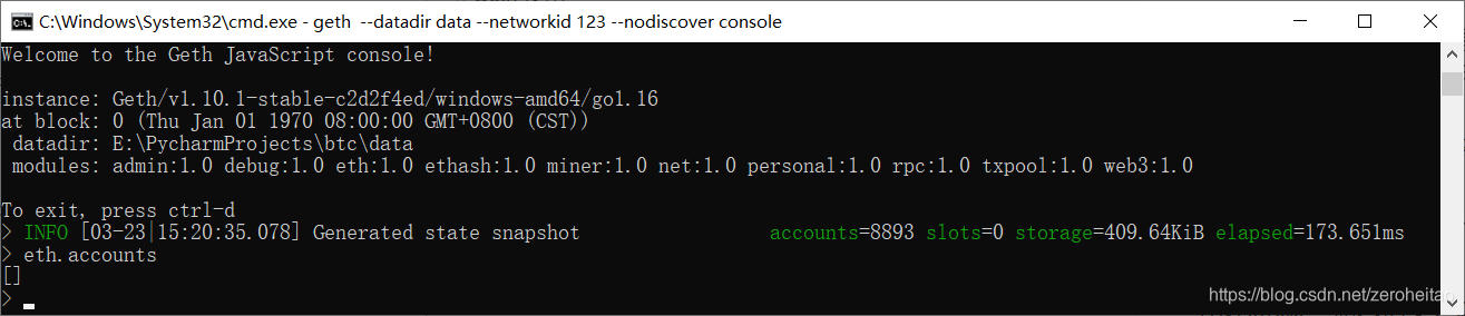 Windows下python-web3.py、geth、solc的安装使用以及简单的私链连接和智能合约的部署_web3.py进行简单的私链连接-CSDN博客