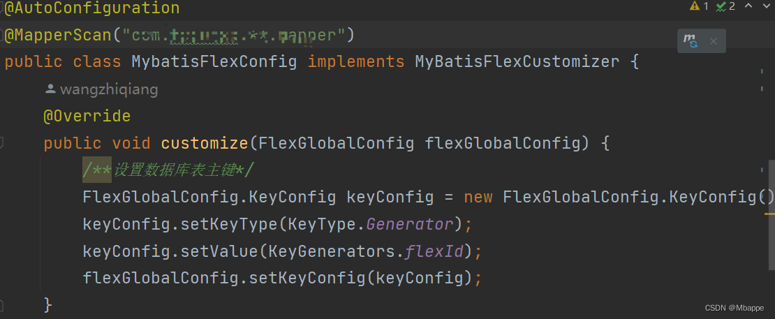 springboot3.0 整合mybatis-flex1.5.3_spring boot 集成mybatis-flex-CSDN博客