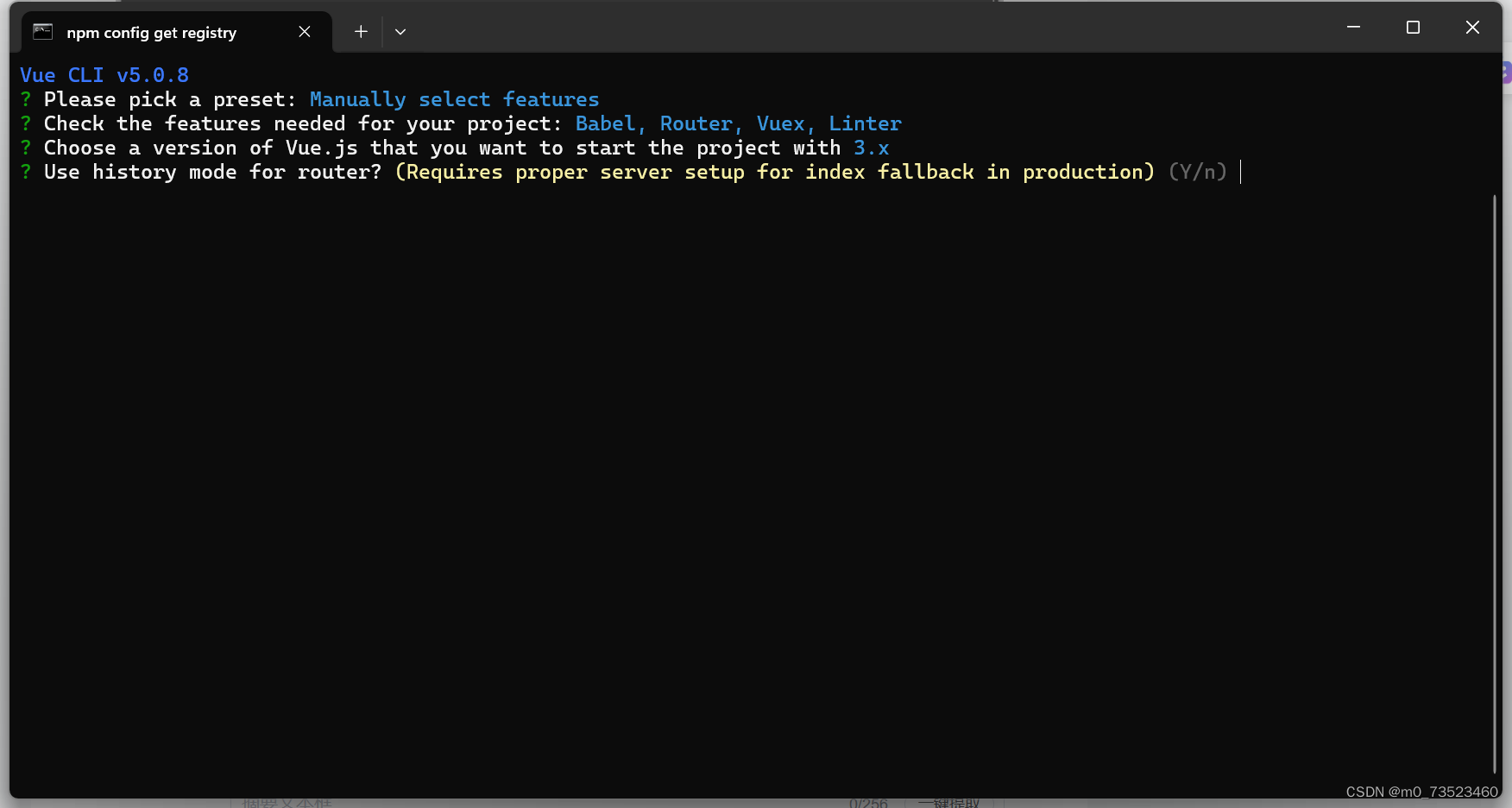 三分钟教你创建并使用vue3项目_vue3 css pre-processors-CSDN博客