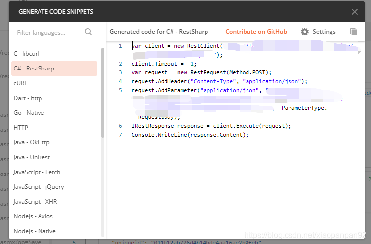 C# 使用RestSharp调用WebAPI_c# restsharp.dll 下载-CSDN博客