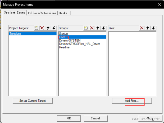 HAL库版本MDK工程_mdk工程文件配置文件夹-CSDN博客