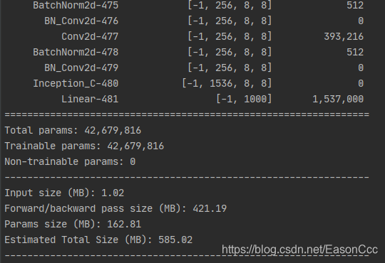 【深度学习基础】基于PyTorch实现Inception-v4, Inception-ResNet-v1, Inception-ResNet-v2亲身实践_inception net-v4 ...