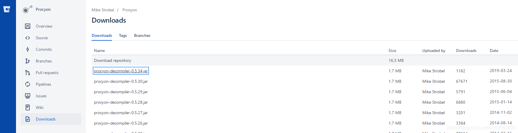 Java -jar与-class反编译工具procyon-decompiler的下载与使用_procyon下载-CSDN博客