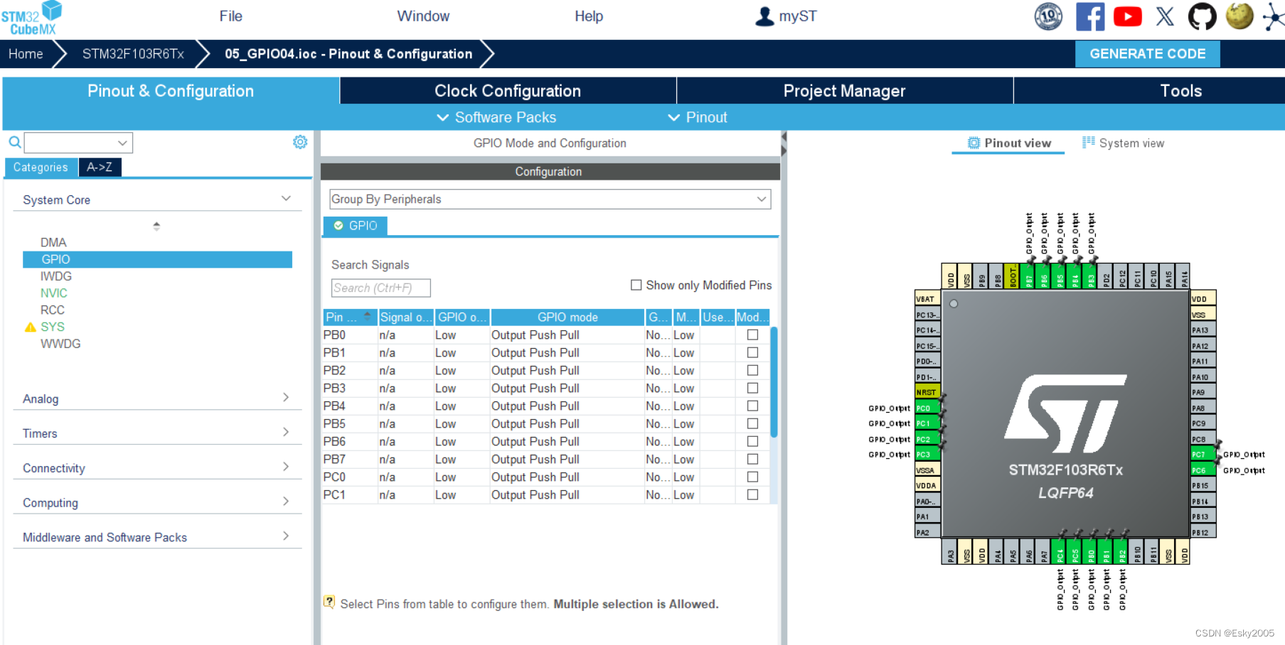 SRTM32F103R6实现8位动态数码管现实_stm32f103r6数码管显示-CSDN博客