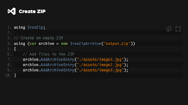 Create, Read and Extract ZIP in .NET Apps-CSDN博客
