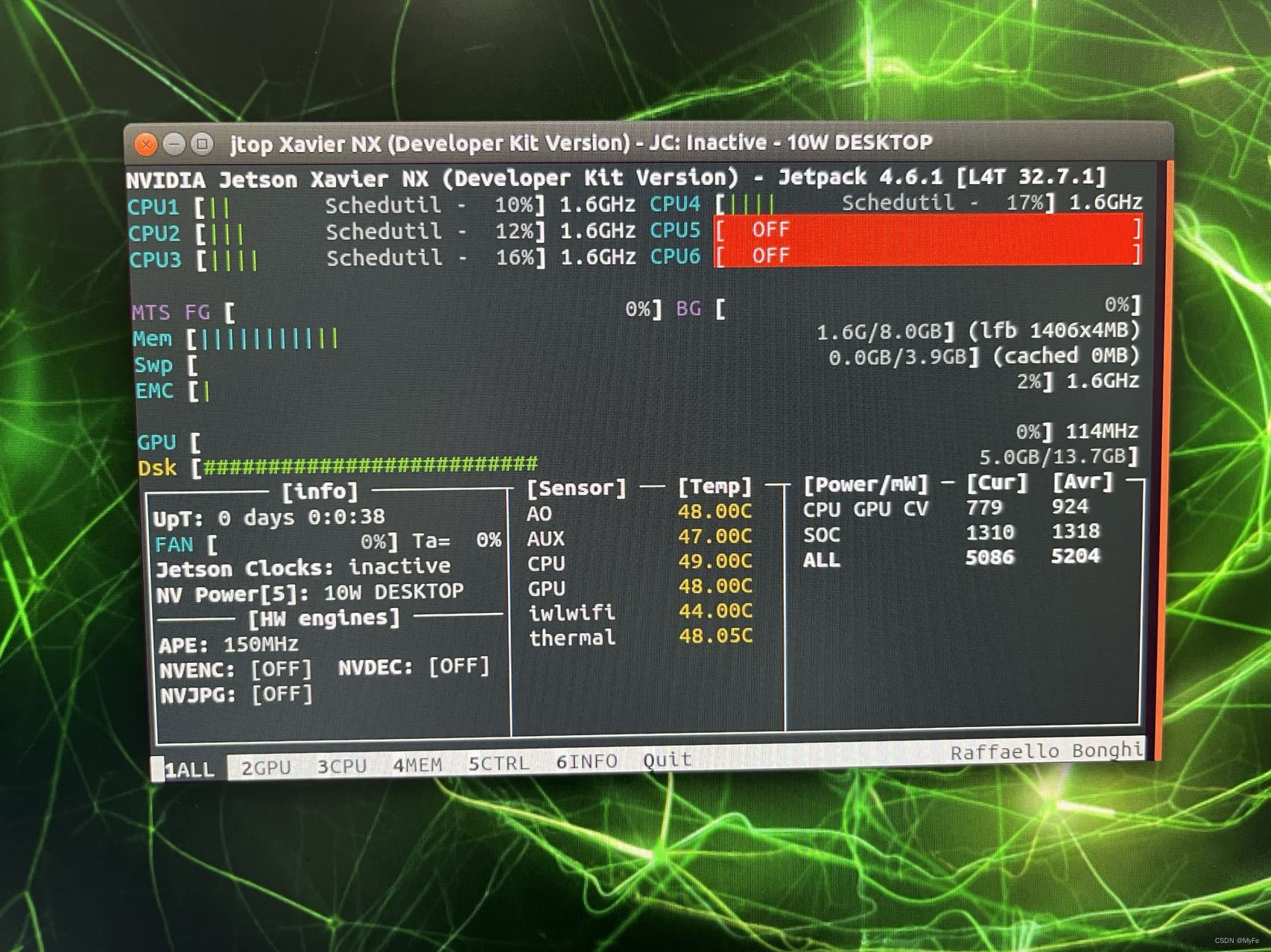 Jetson Xavier NX配置全过程——安装jtop和OpenCV4.5.3（二）_卸载jetson-stats-CSDN博客