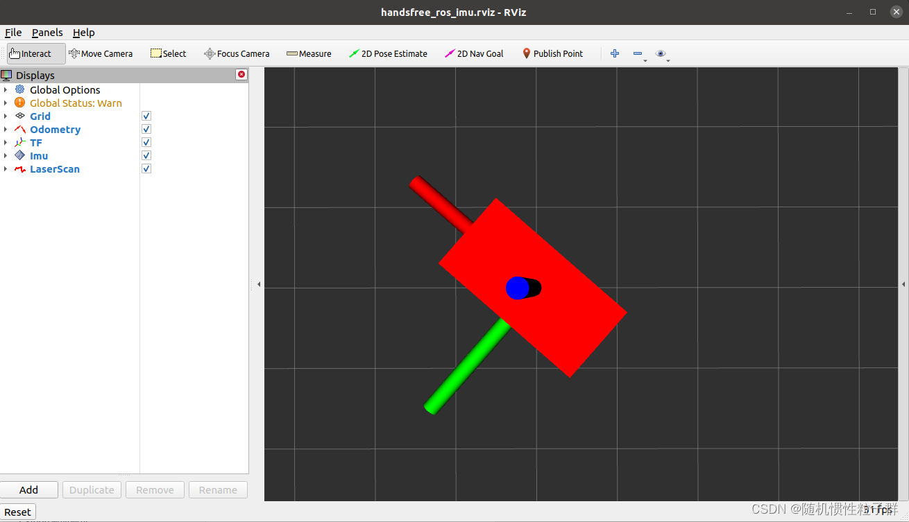 Handsfree_ros_imu：ROS机器人IMU模块ARHS姿态传感器（A9）Liunx系统Ubuntu20.04学习启动和运行教程_taobotics csdn-CSDN博客