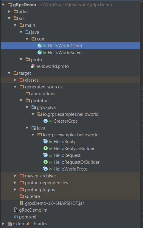 grpc java helloworld 简单demo实现-CSDN博客