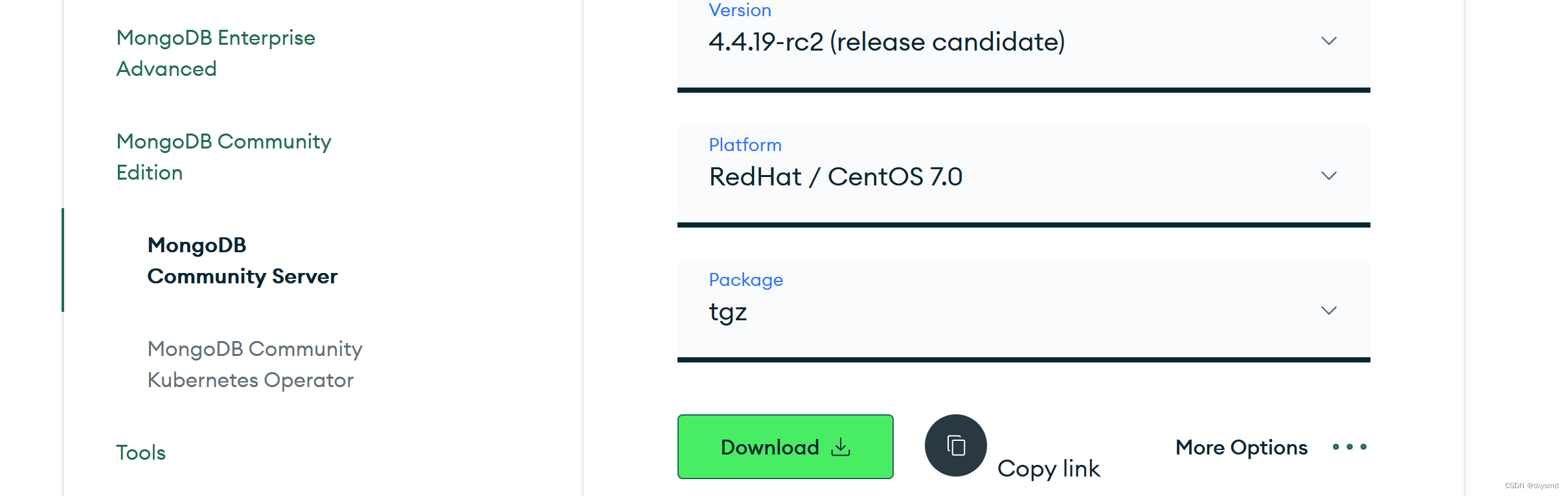 linux下安装mongoDB_mongoexport 安装-CSDN博客