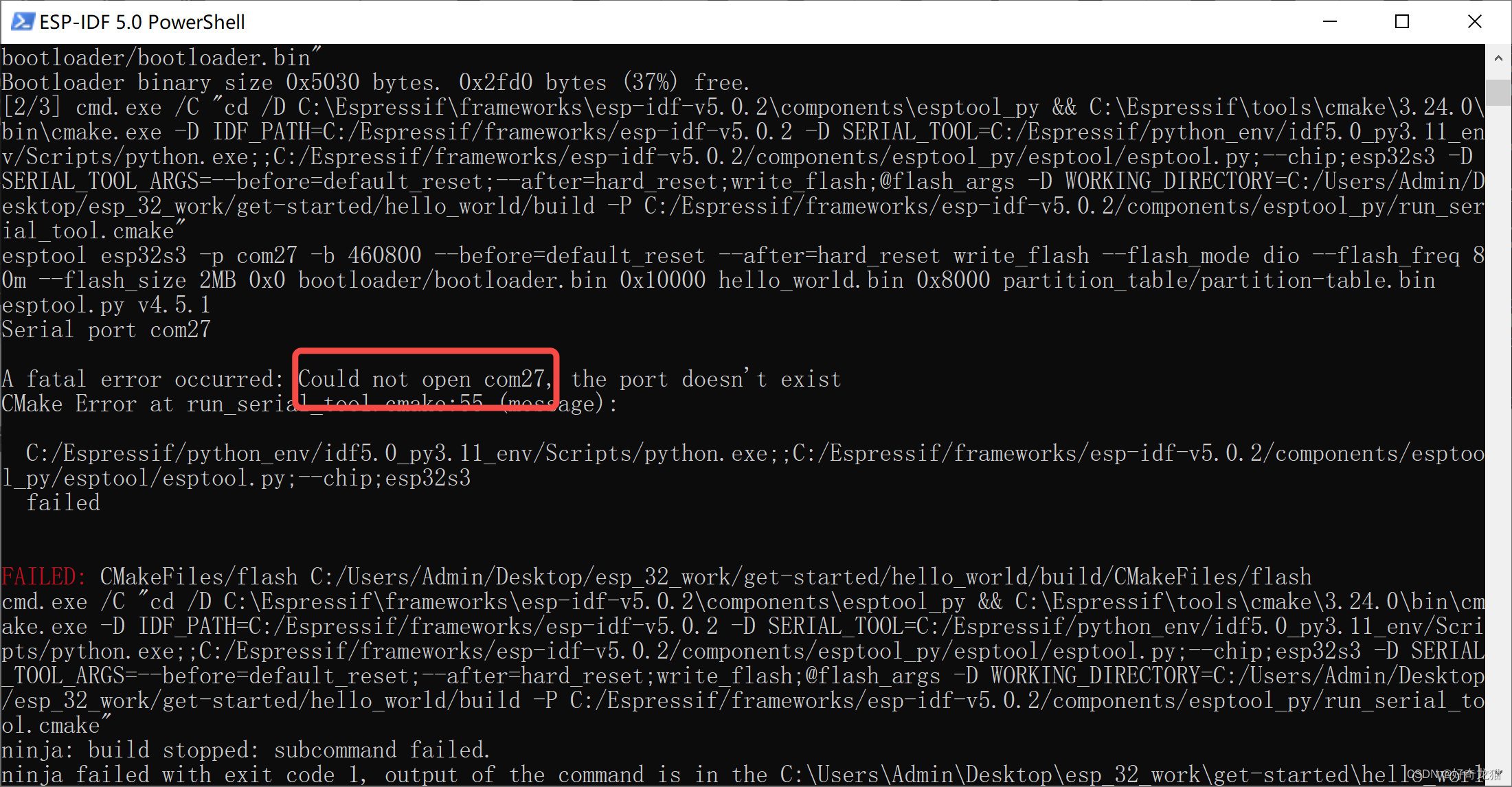 【ESP32-PC电脑windows-环境搭建-记录-hello-world-运行基础样例学习】_esp32怎么连接电脑-CSDN博客