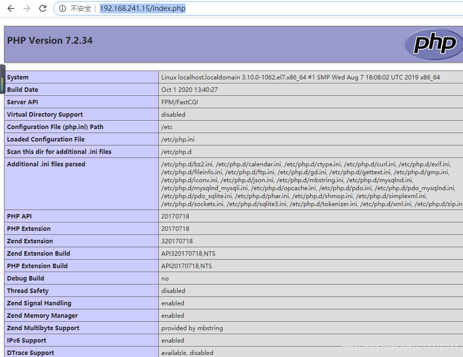 nginx探索（6）搭建nginx+php环境（centos7环境下）_nginx 和cenotos7.6 是否可以结合使用?-CSDN博客