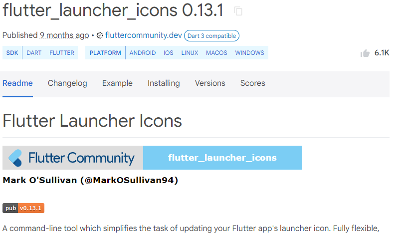 修改并配置flutter不同平台的启动图标，很方便就可以修改，全平台支持_flutter 启动图设置-CSDN博客