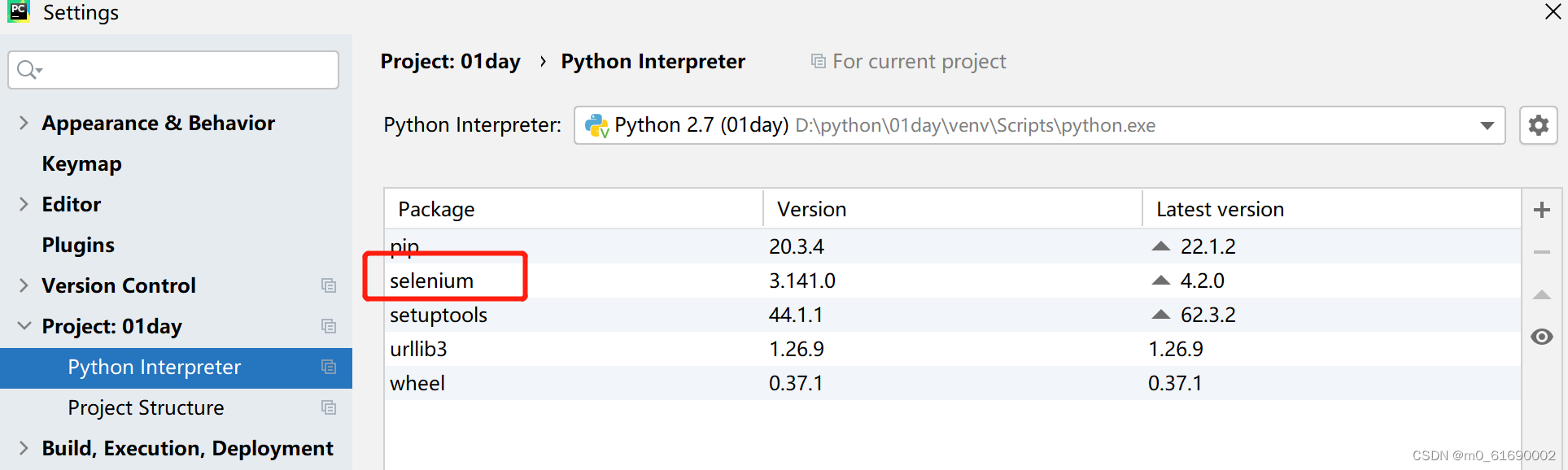 Pycharm+selenium+chrome环境配置_pycharm配置chromedriver-CSDN博客