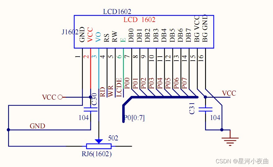 STC90C51驱动LCD1602、LCD12864、OLED-CSDN博客