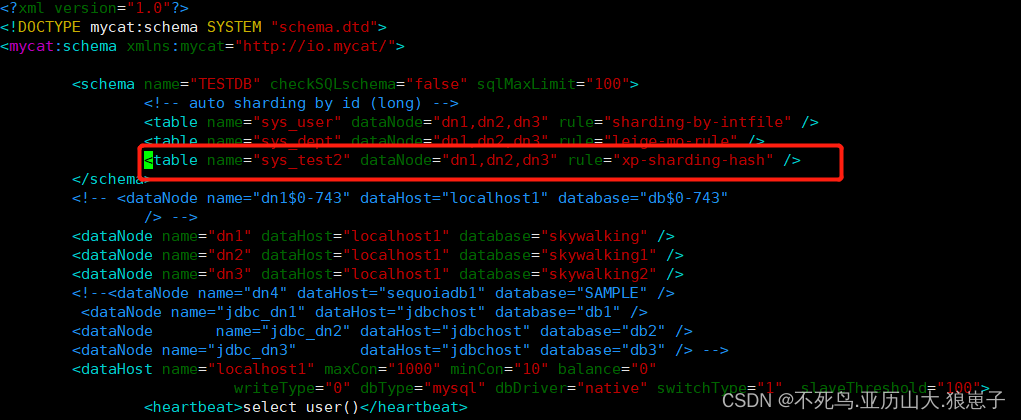 Mycat（10）：分片详解之固定分片hash算法_mycat分库分表固定分片hash算法-CSDN博客